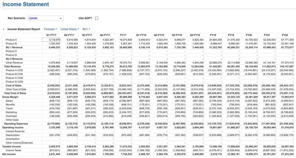 Long Range Planning | Anaplan Support